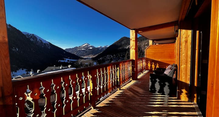 Superbe Appartement Avec Vue Sur Les Montagnes - Châtel