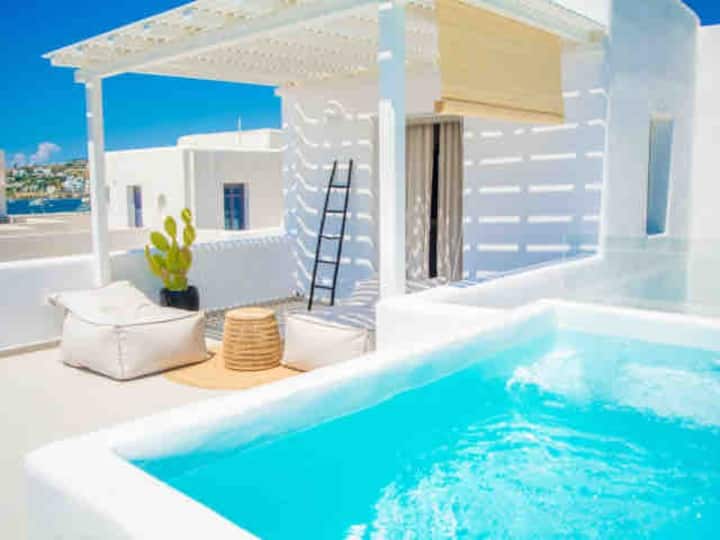 White Blossom - Suite With Jacuzzi - Paros