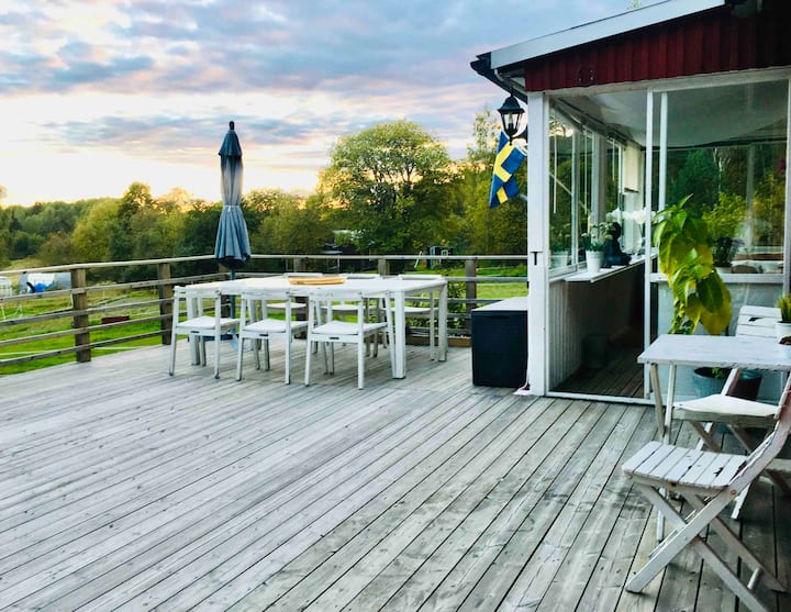 Enjoy Nature At Peaceful Borka Cozy Wooden Cabin - Iggesund