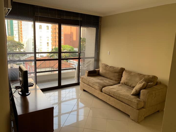 Amplo Apartamento No  Bairro Cambui Campinas - Campinas