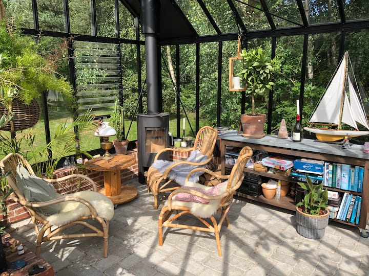 Sommerhus I Ebeltoft Med Orangeri - Ebeltoft