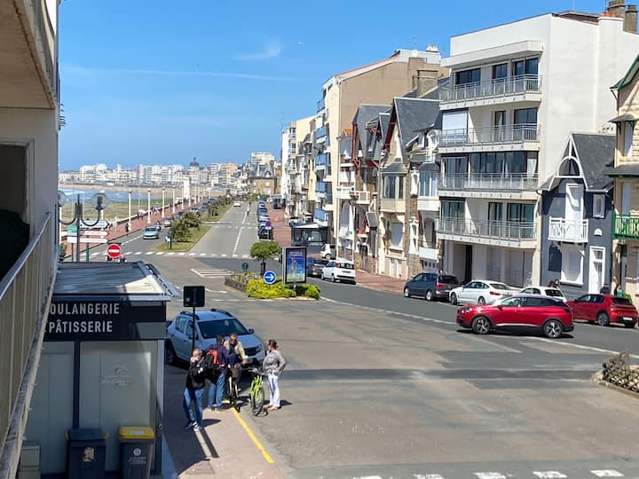 Agréable Appartement Aperçu Mer à 30 M De La Plage - Les Sables-d'Olonne