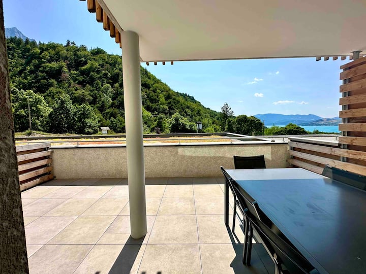 Proche Plage Avec Grande Terrasse - Savines-le-Lac