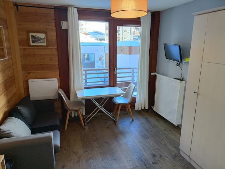 Studio 2 Pers Plein Centre Val Claret - Tignes