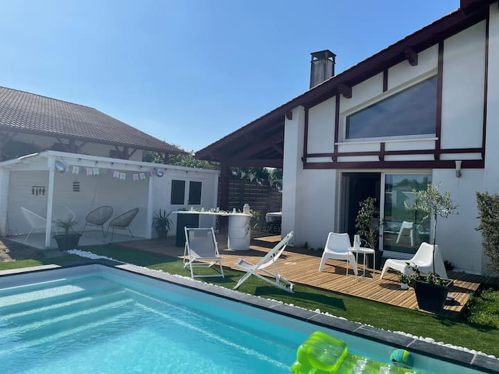 Villa Avec Piscine Chauffée Biarritz - Bidart