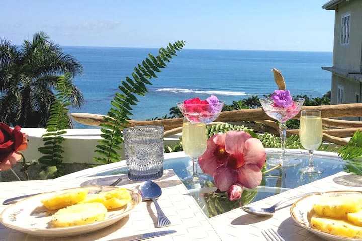 Private Countryside Getaway At Sandy's Oceanview - 자메이카