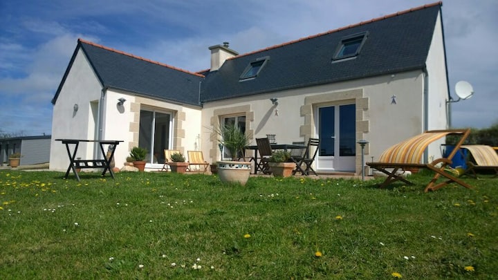 Penty Vue Mer, 400m Plage-port - Plozévet