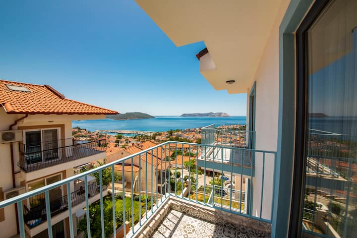 Lambuka Apart-deniz Manzaralı 2+1 Daire - Kaş