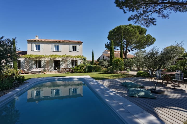 Mas Contemporain Climatise Piscine Chauffee - Saint-Rémy-de-Provence