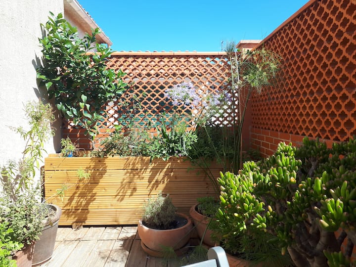 Appartement Pour 4 Calme Et Climatisé à  Perpignan - Perpignan