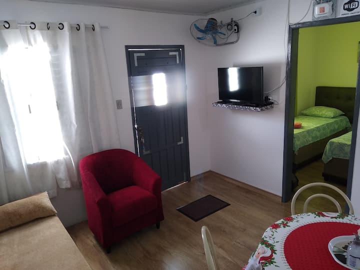 Casa Inteira Aconchegant, Garagem, Wi-fi, Ar Cond. - Rio Grande, Brazil