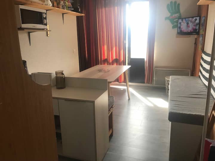 Studio 4-6 Pers., Parking Souterrain, Plein Sud - L'Alpe d'Huez