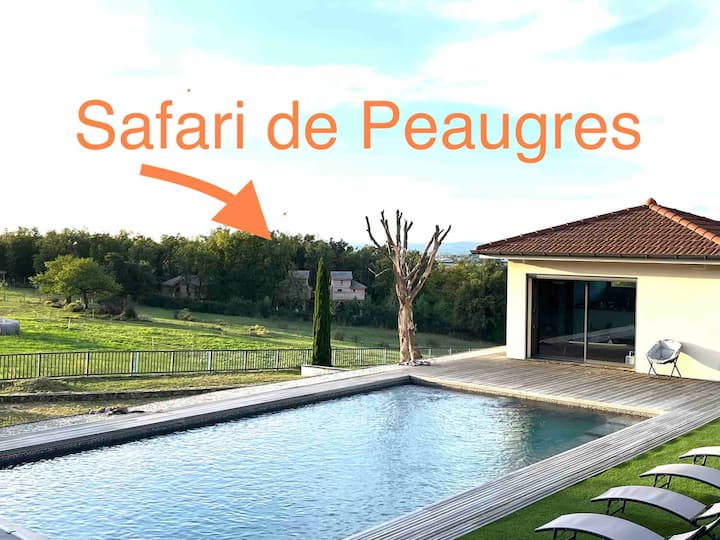 Suite Familiale "Loups" Près Du Safari De Peaugres - Saint-Clair