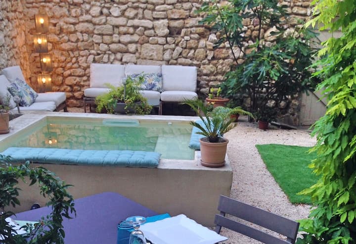 Rare Et Charmante Maison De Ville En Provence - Cavaillon