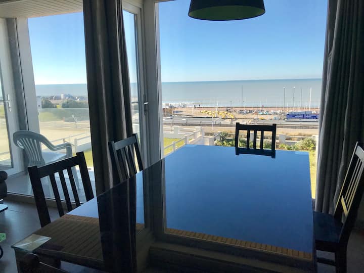 Touquet: Appt F4 Face Mer 3ch, Balcon Parking Wifi - Le Touquet