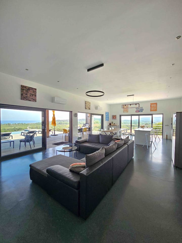 Suite « Bardot » Villa Piscine Vue Mer / Montagnes - Corsica