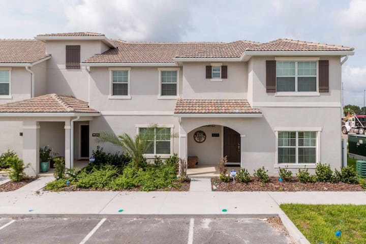 3076-sl Great 5 Bd Storey Lake Home Near Disney - Kissimmee