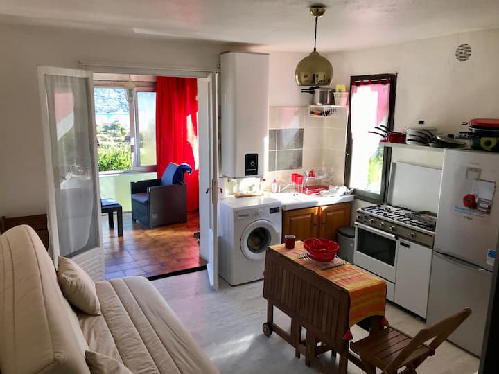 Appartement Plein Pied. Vue Mer - Propriano