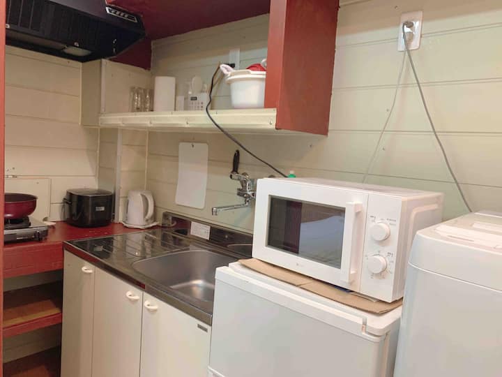 206近東京新宿、晴空塔、浅草橋、秋葉原、上野、商业街居酒屋含厨卫的单独整套套房,可做饭距駅12分钟 - Tokyo