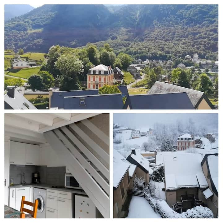 Cauterets - Appart 4 Pers - 1 Chambre + Mezzanine - Cauterets