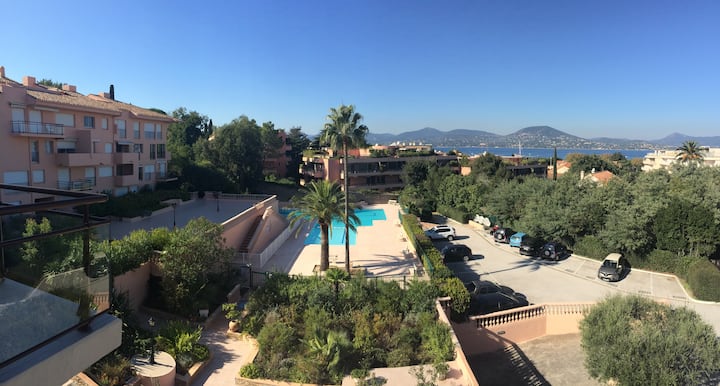 Bel Appartement Vue Mer (Climatisé/parking/balcon) - Saint-Tropez