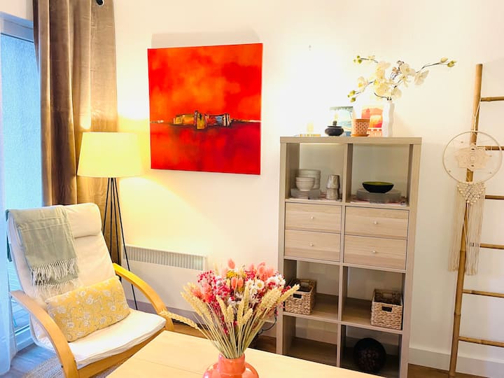 Studio Très Fonctionnel Et Parking Gratuit - Perpignan