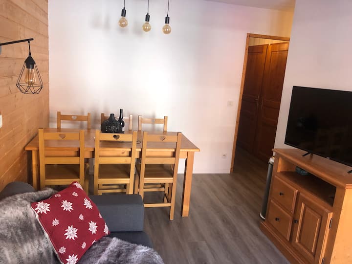 35m2 - 2 Chambres Pied Des Pistes Rénové En 2021 - Valmeinier