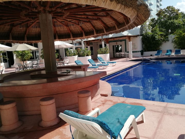 Depto Sobre Av. Costera, C/alberca & Vista Al Mar! - Acapulco