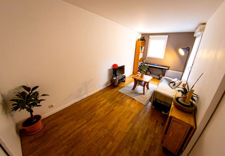 51m2 Apartment In Paris Near Ourcq Canal & Metro - Porte de Pantin