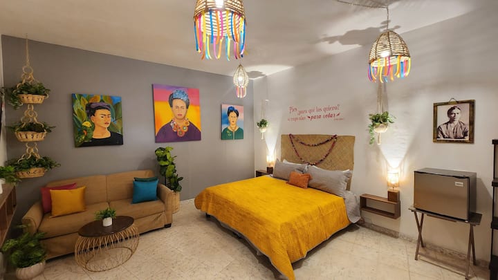 Suite Frida Zona Centro Con A/c. Facturamos - Guanajuato