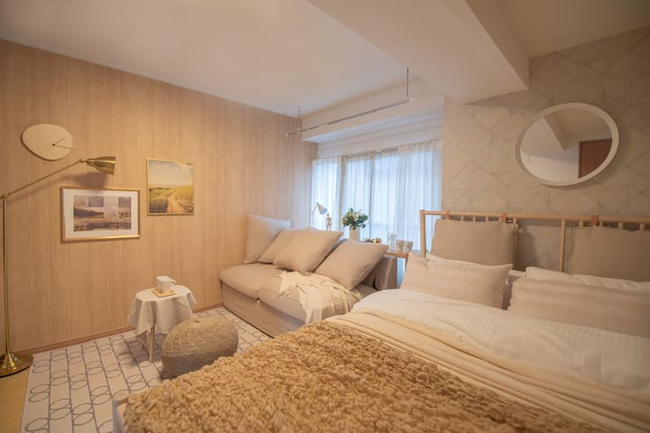 505jr山手线莺谷站3分钟，紧邻上野浅草寺，直达新宿池袋等热门商圈，电梯温馨新装公寓，中文房东！ - 아키하바라