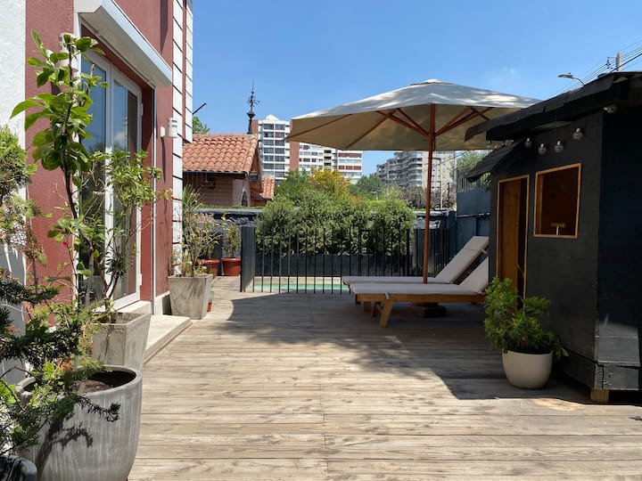 Casa Familiar Ideal Niños, Piscina Y Buen Barrrio - Las Condes