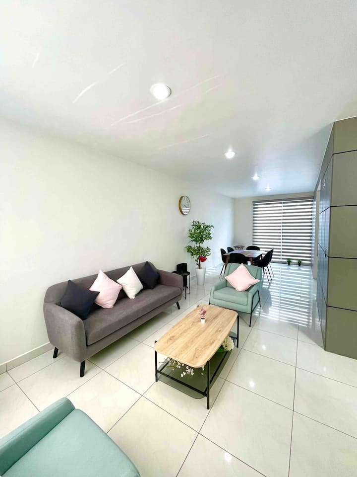 Puebla Fracc Privado  2min Galerías 15minvw/centro - Puebla