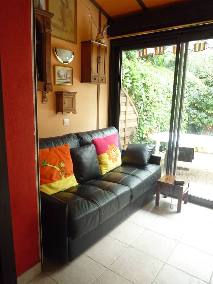 Studio Mezzanine Jardinet à 500m De La Mer - Saint-Cyr-sur-Mer