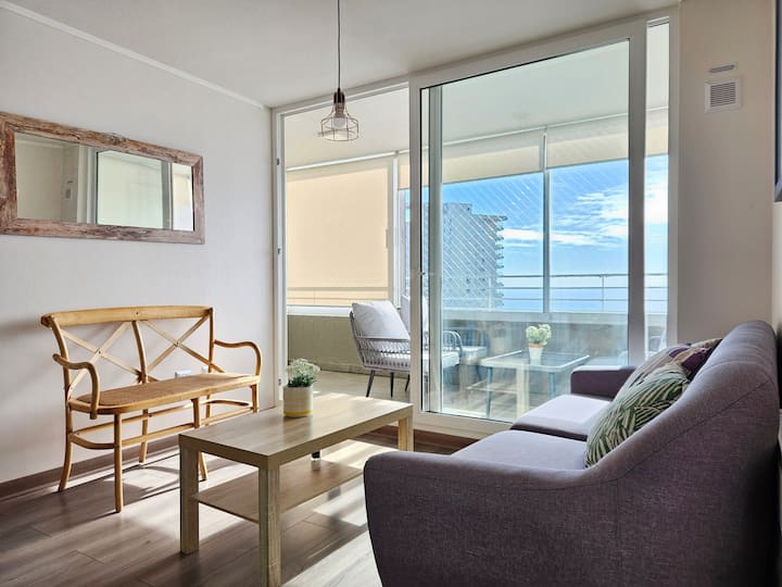 Hermosa Vista A La Bahía - Concón