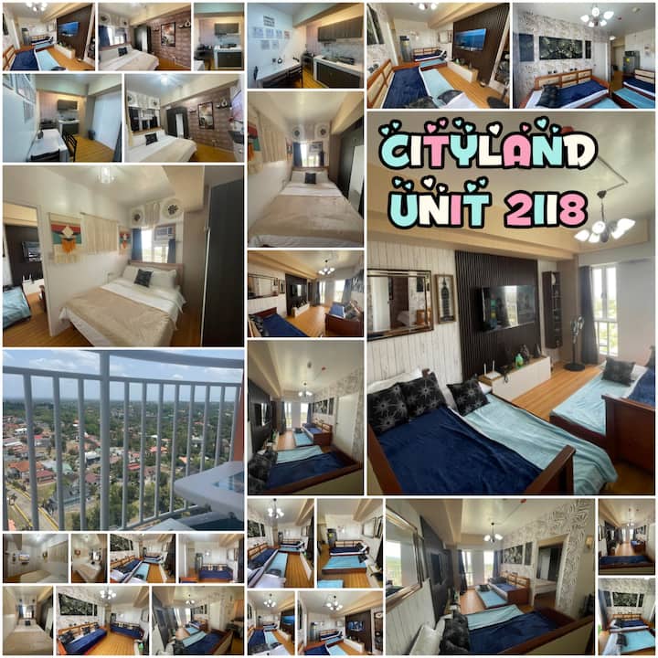 Love Room 21st Flr+1bed Rm+netflix+cancook+balcony - Tagaytay