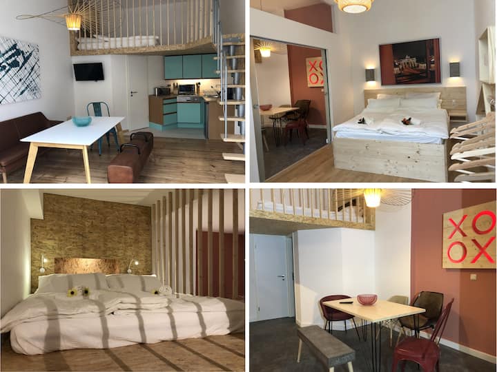 *New* Design Loft 6 Rooms, 4 Bath, 2 Mezzanines - Berlin