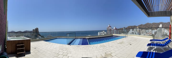 Apartamento Con Piscina En Santa Marta - Santa Marta