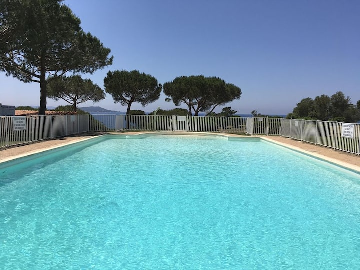 Duplex Vue Mer Dans Résidence Avec Piscine, Tennis - Ajaccio