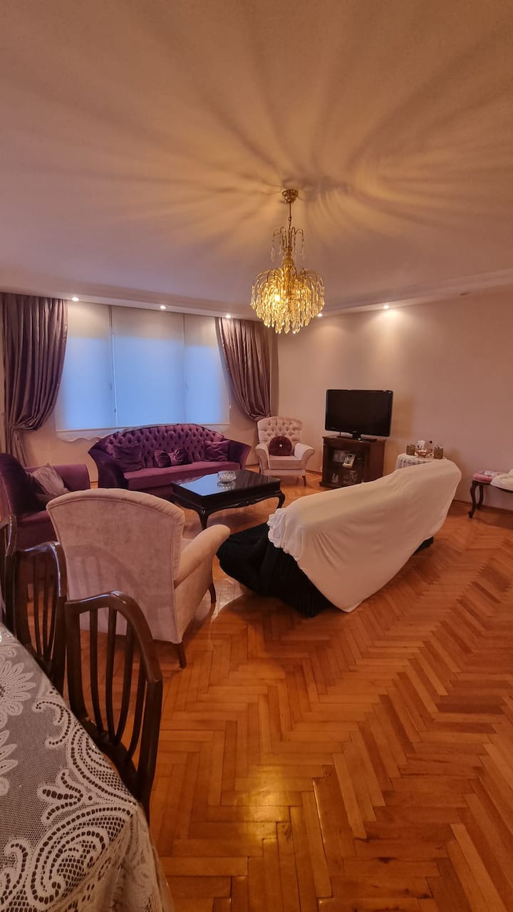 3+1 Art Deco Wohnung 5 Min Zum Meer. 180m2+terasse - Adalar