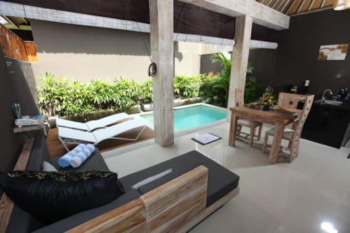 1 Bedroom Seminyak Bali Villa With Private Pool - Canggu