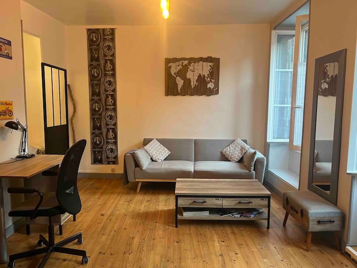 T1 Esprit Loft Refait à Neuf - Clermont-Ferrand