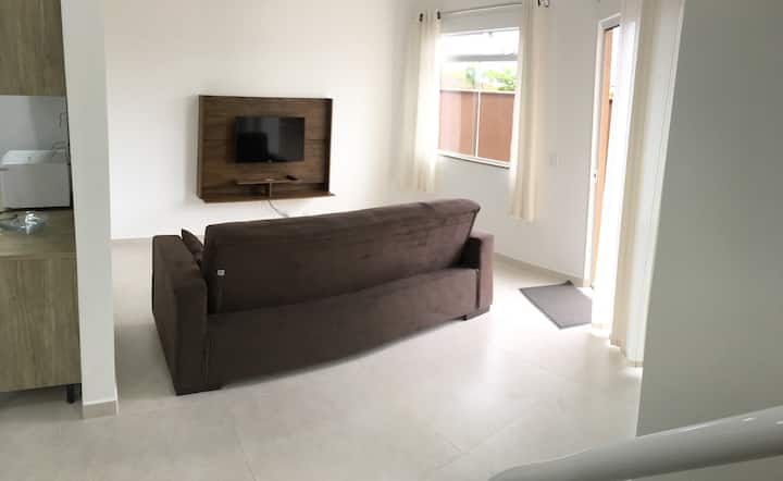 Ap Clean125m2/01suíte (C/ar)+02quartos - Guaratuba