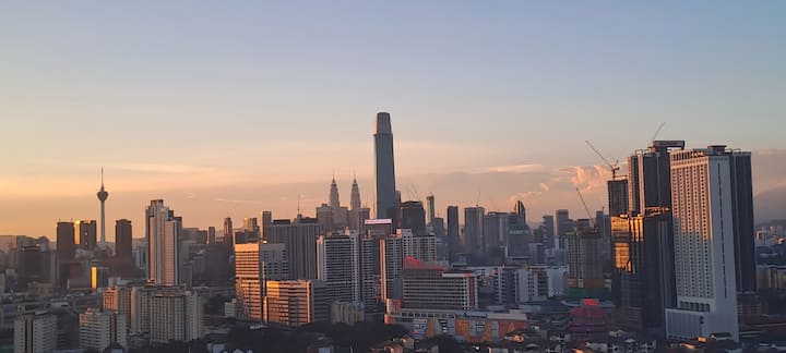 Cozy Kl City View | Trx, Sunway Velocity, Metro - Kuala Lumpur