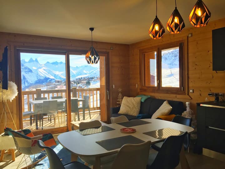 Grand Appartement T4 Neuf
Ski Au Pied Plein Sud - Le Corbier