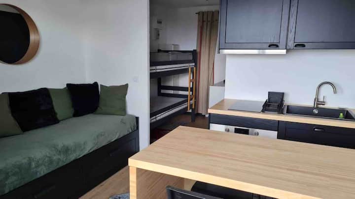 Alpe D’huez Studio Cocooning Superbe Vue Balcon - Le Bourg-d'Oisans