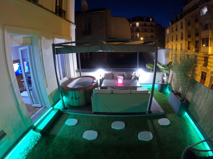 Paris In Love - Jaccuzi, Terrasse, Cinéma, Netflix - Paris