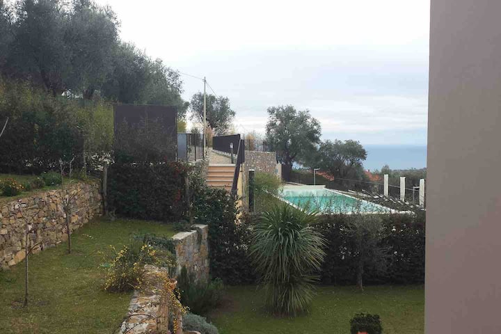 Casa Pierre Appartement Dans Complexe Avec Piscine - Imperia