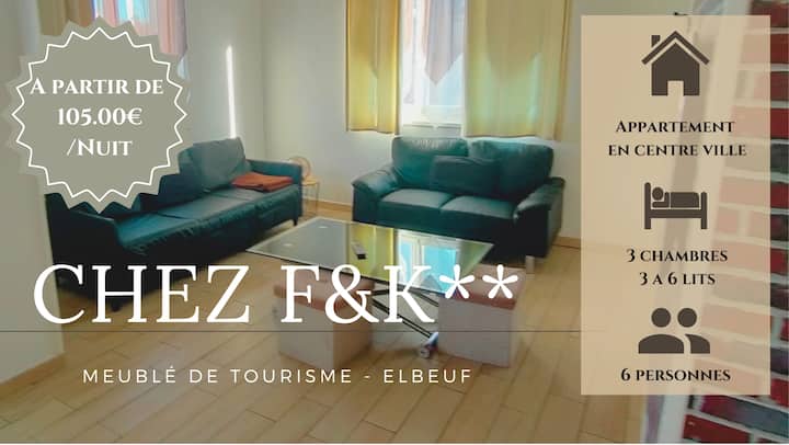 Chez F&k* * - Cléon