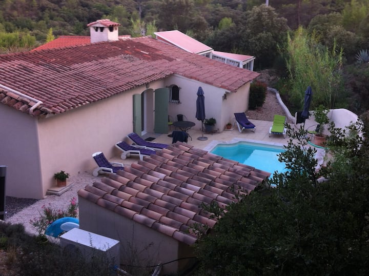 Mas Contemporain En Pleine  Garrigues A L'abri Du Bruit . - Anduze